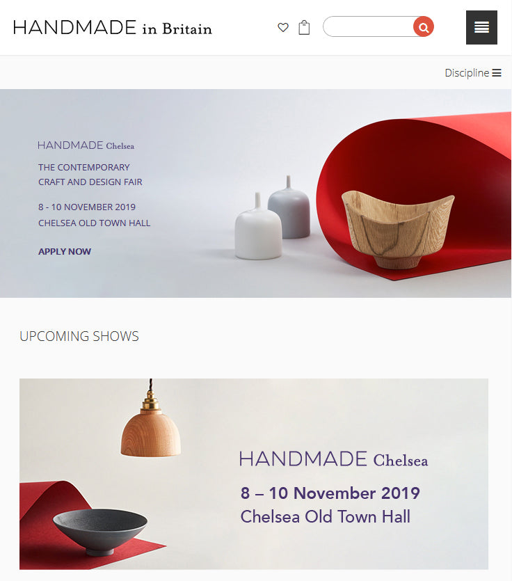 Handmade Chelsea - 8 to 10 November 2019 – Sally Wilcox